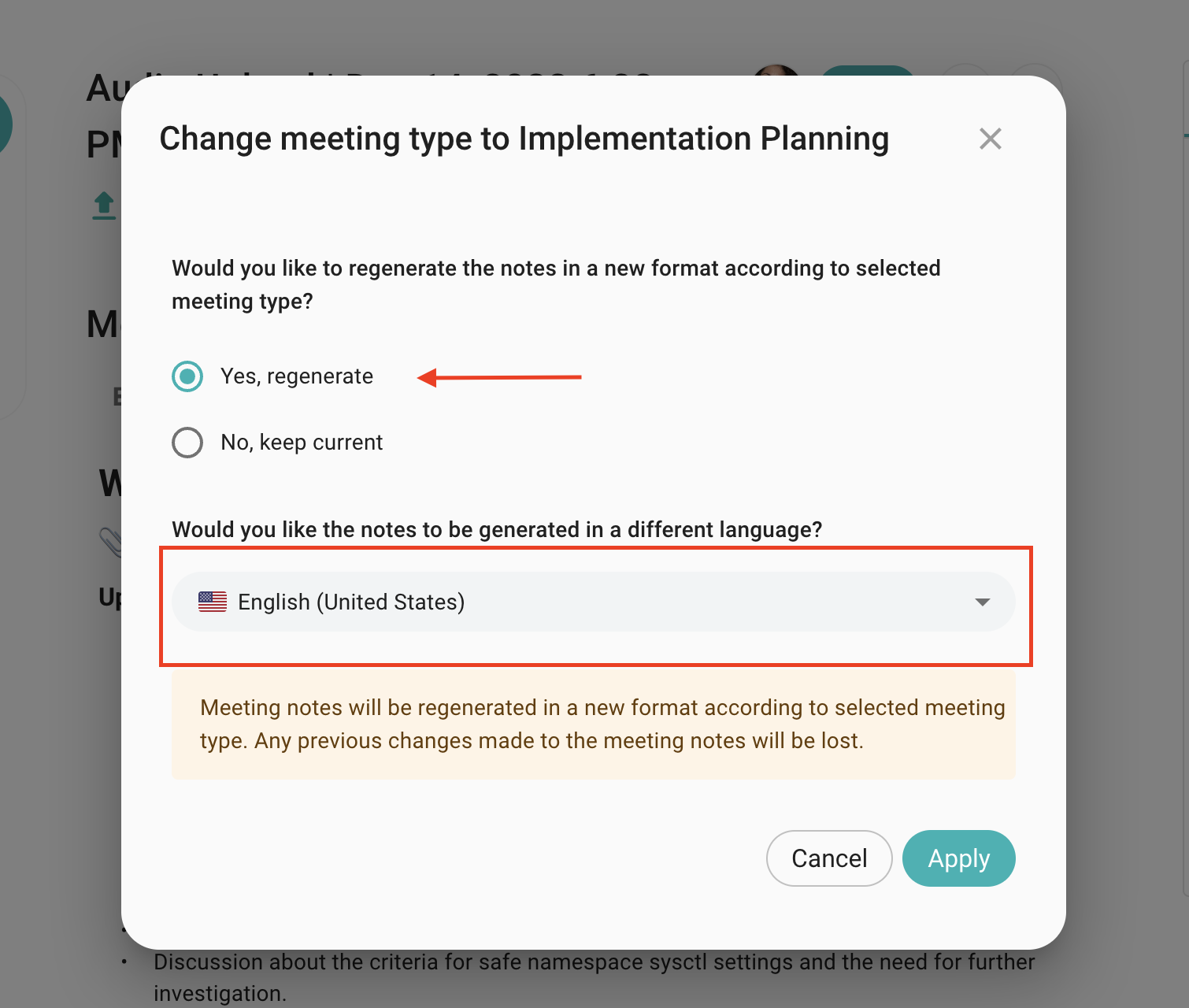 Sembly Meeting Notes – Sembly AI