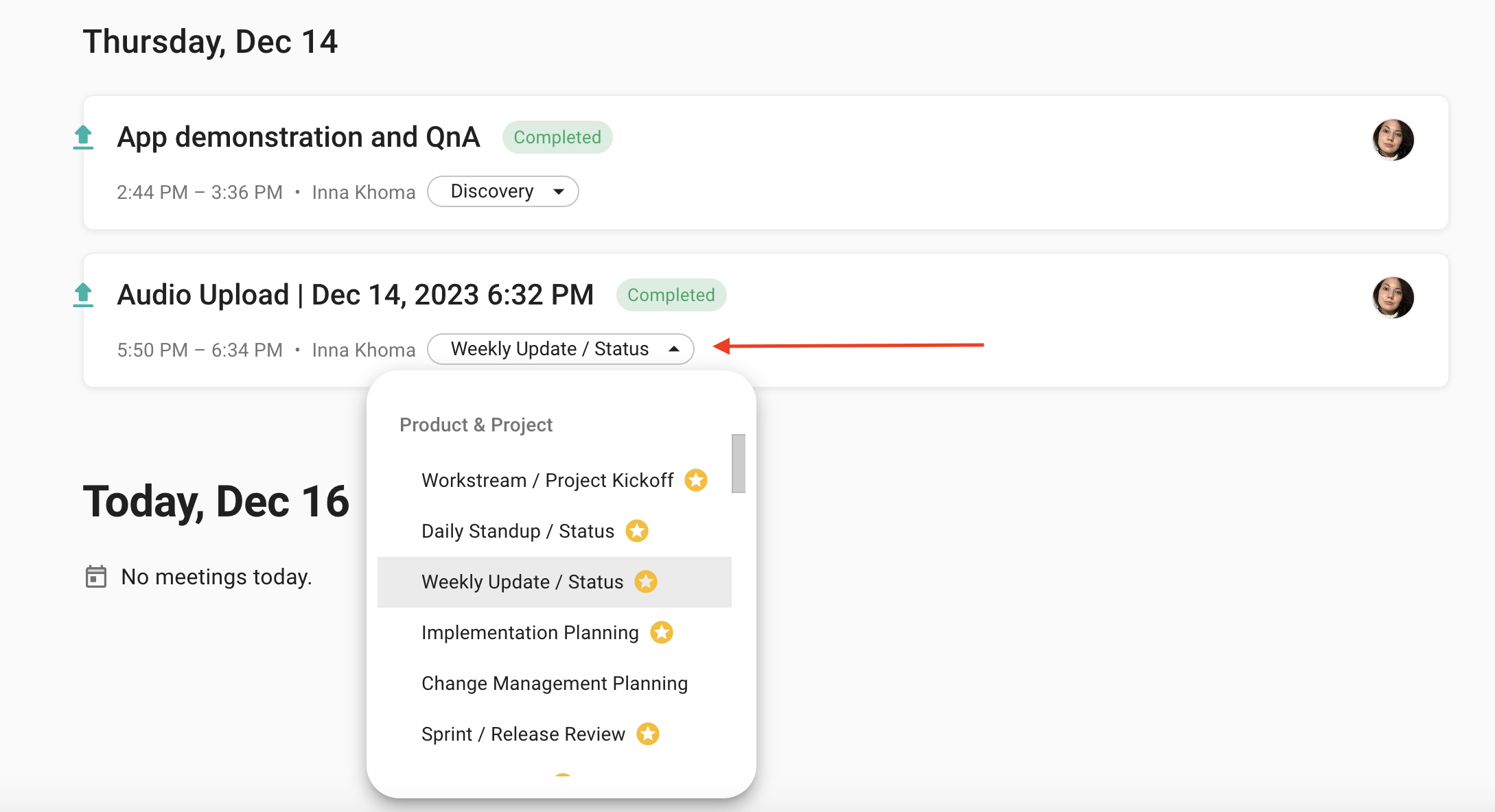Sembly Meeting Notes – Sembly AI