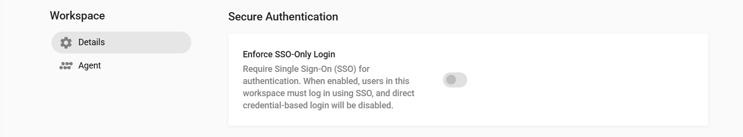 Secure Authentication with SSO-Only Login – Sembly AI